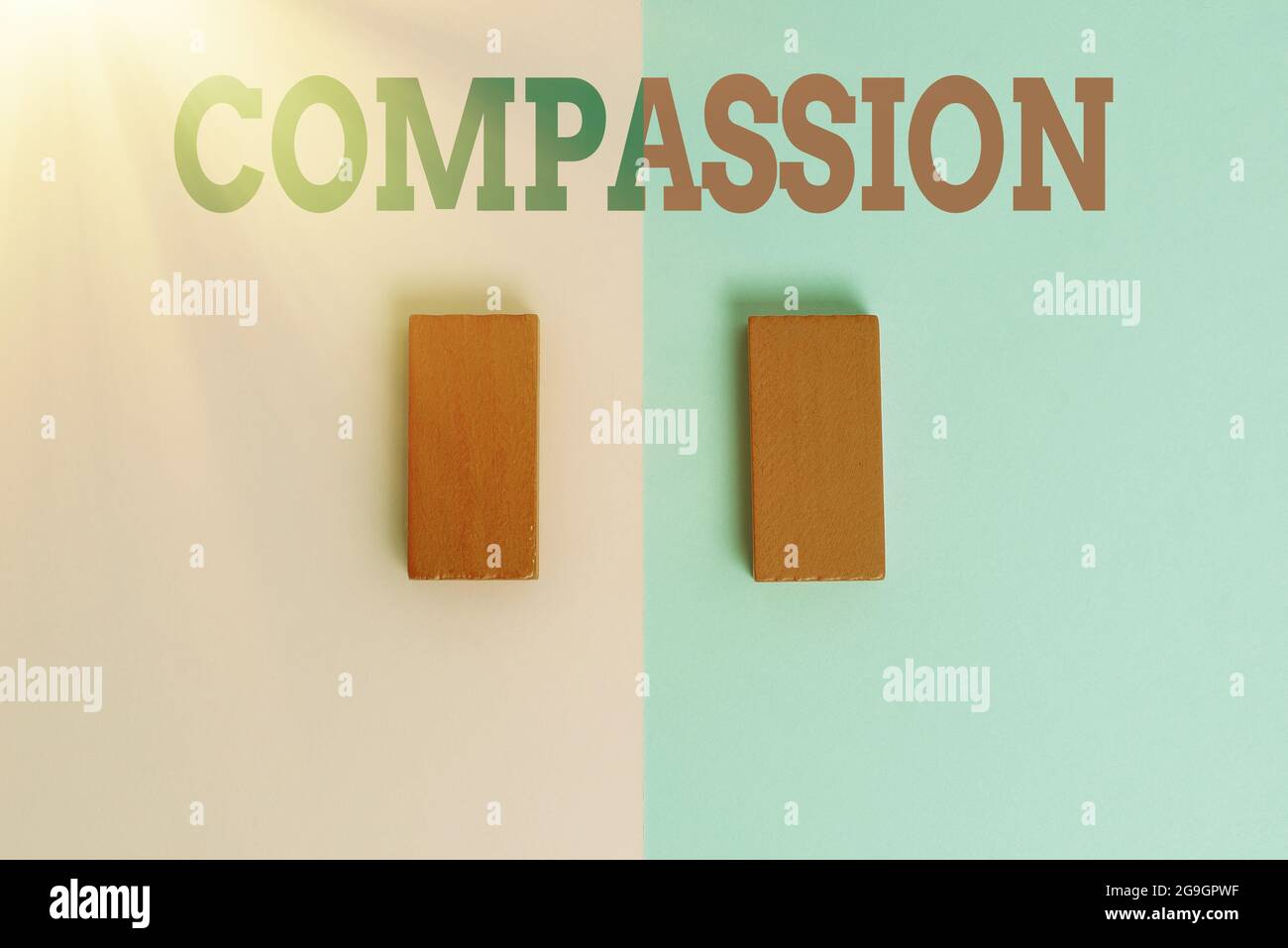 Inspiration showing sign Compassion. Conceptual photo empathy and ...