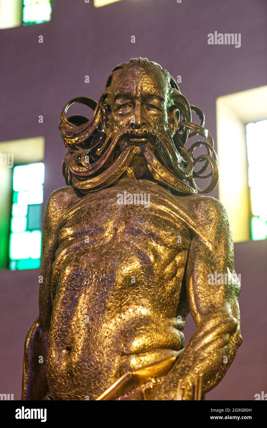 Statue called 'Abraham our Father in Faith Stock Photo - Alamy