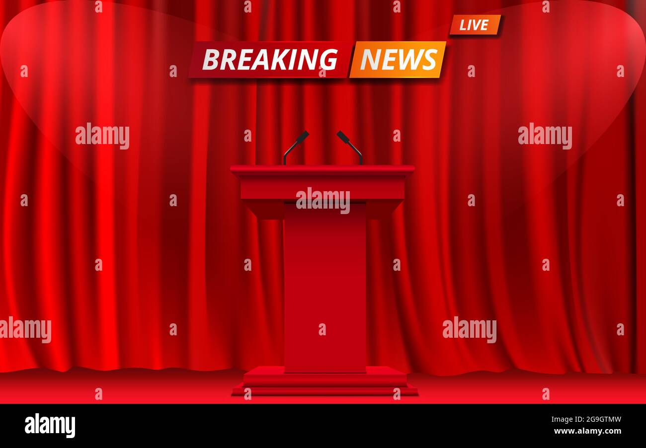 News theater Stock Vector Images - Alamy