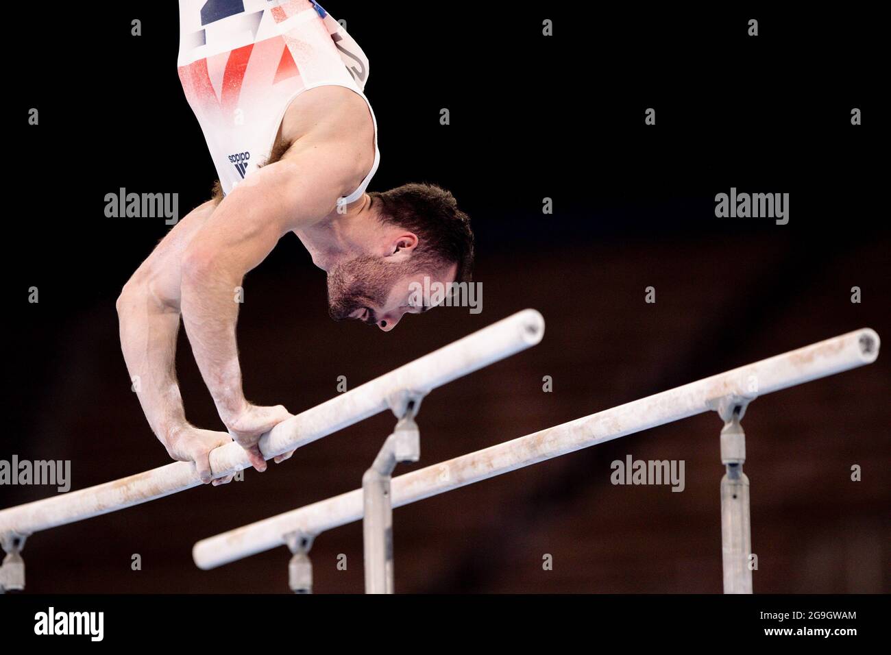 TOKYO, JAPAN - JULY 26: James Hall of Great Britain competing on Men's ...