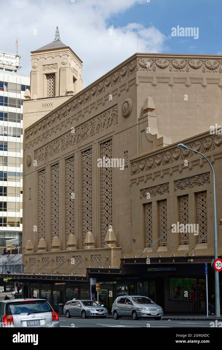 Civic Theatre; 1929, movie theater; ornate architecture, city landmark ...