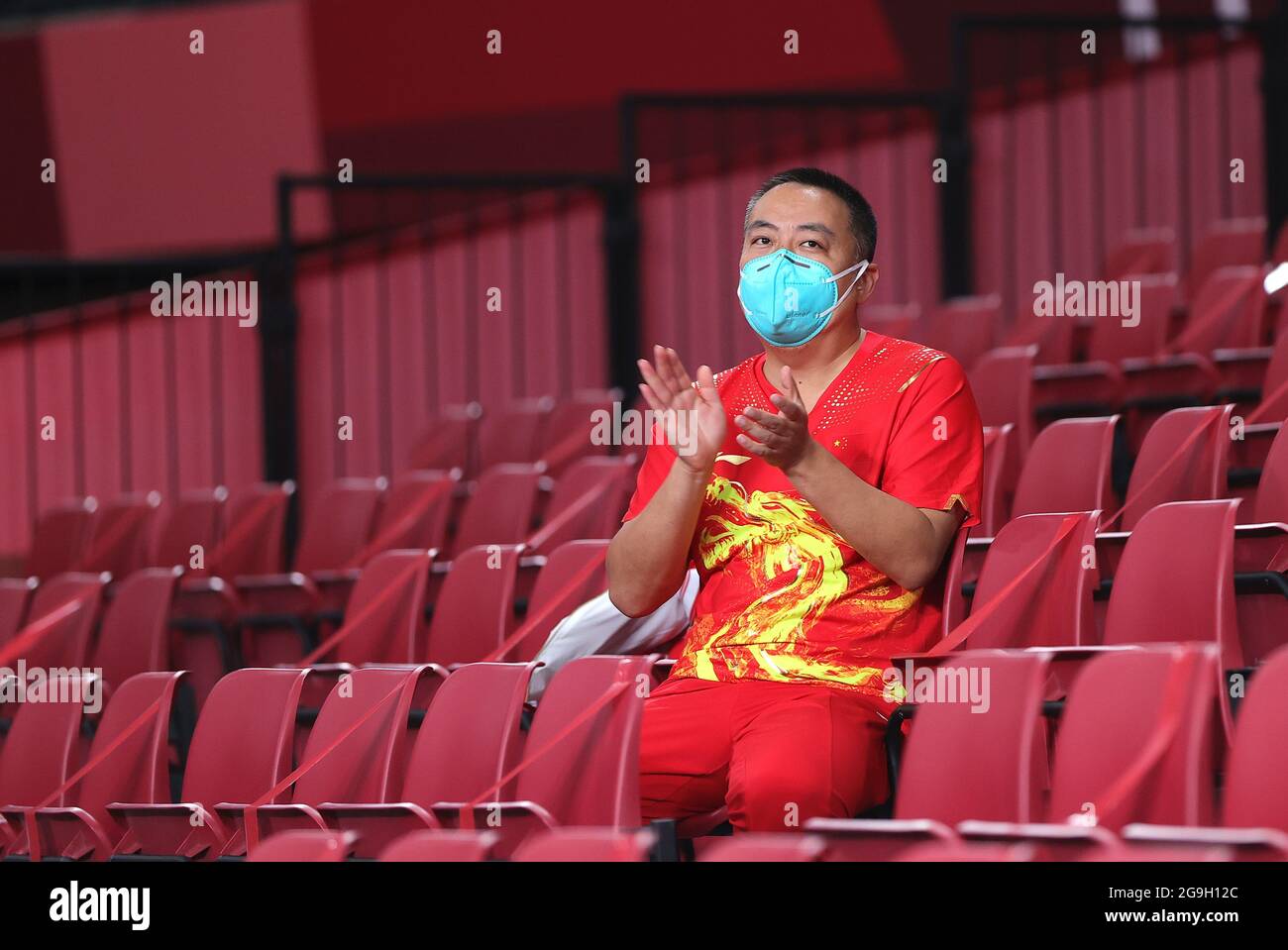 Tokyo, Japan. 26th July, 2021. President of the Chinese Table Tennis ...