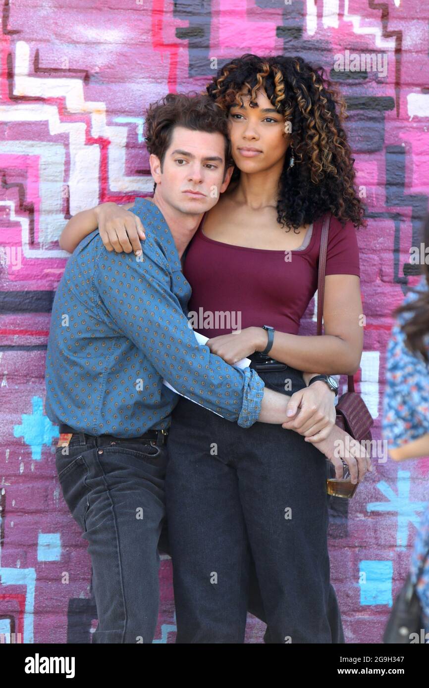 New York - NY - 20210617 Director Lin Manuel MirandaAndrew Garfield and ...