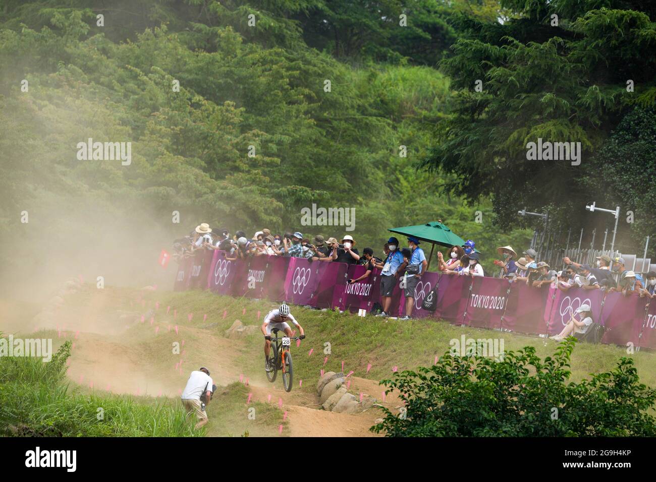 Shizuoka, Japan. 26th July, 2021. Erik Haegstad (NOR) Cycling : Men's ...