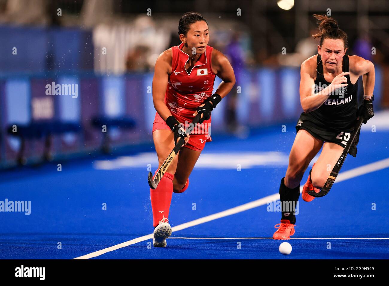 Tokyo, Japan. 26th July, 2021. Kana Nomura (JPN) Hockey : Women's Pool ...