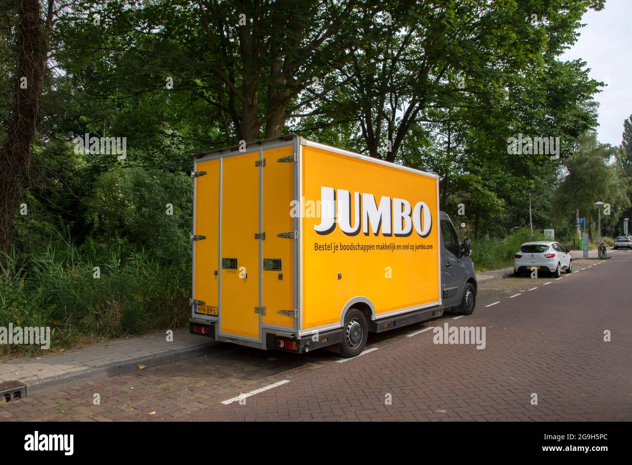Jumbo Company Truck At Amsterdam The Netherlands 24-7-2021 Stock Photo ...