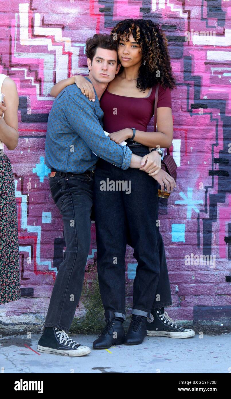 New York - NY - 20210617 Director Lin Manuel MirandaAndrew Garfield and ...