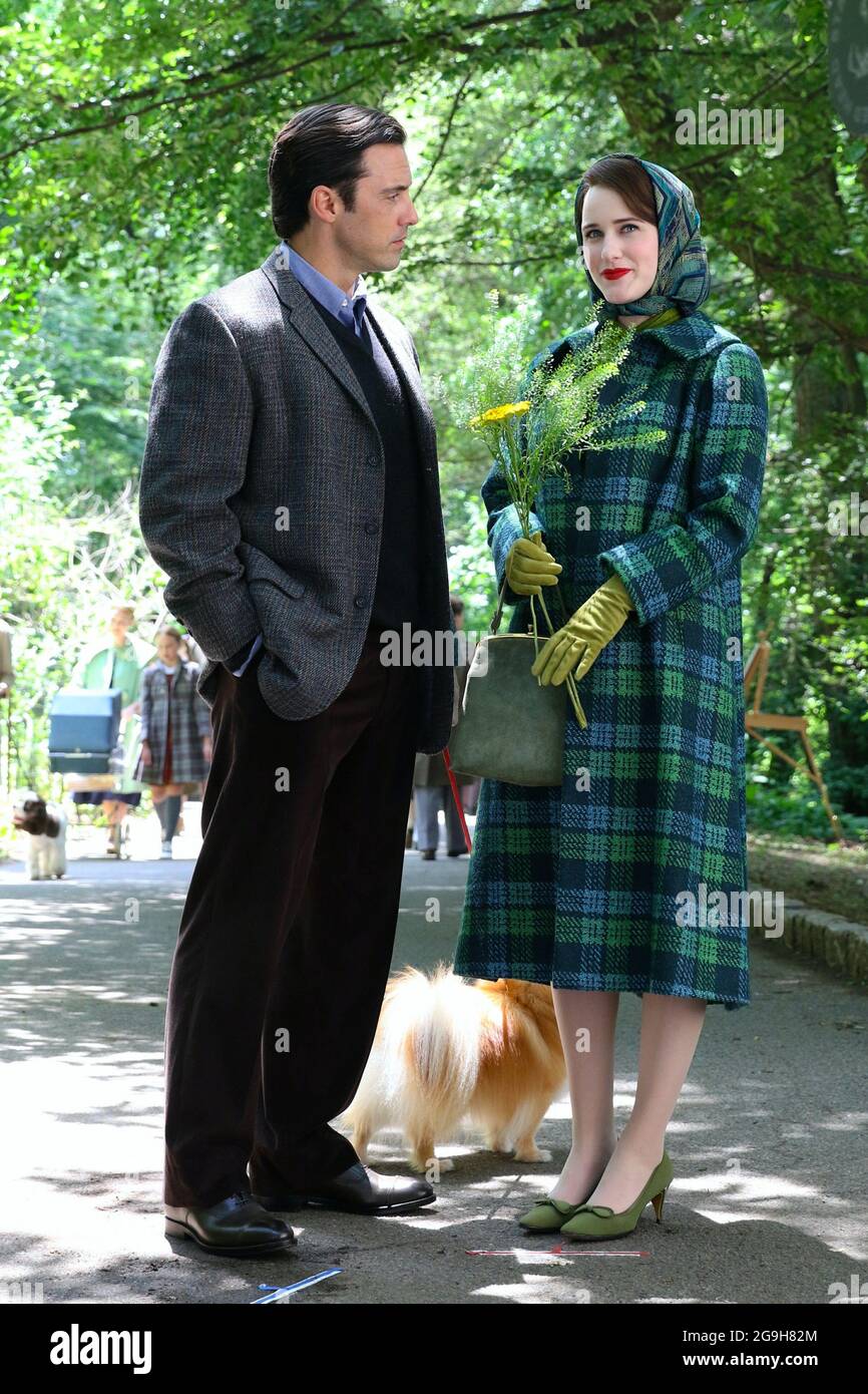 New York - NY - 20210613 Rachel Brosnahan and Milo Ventimiglia wear ...