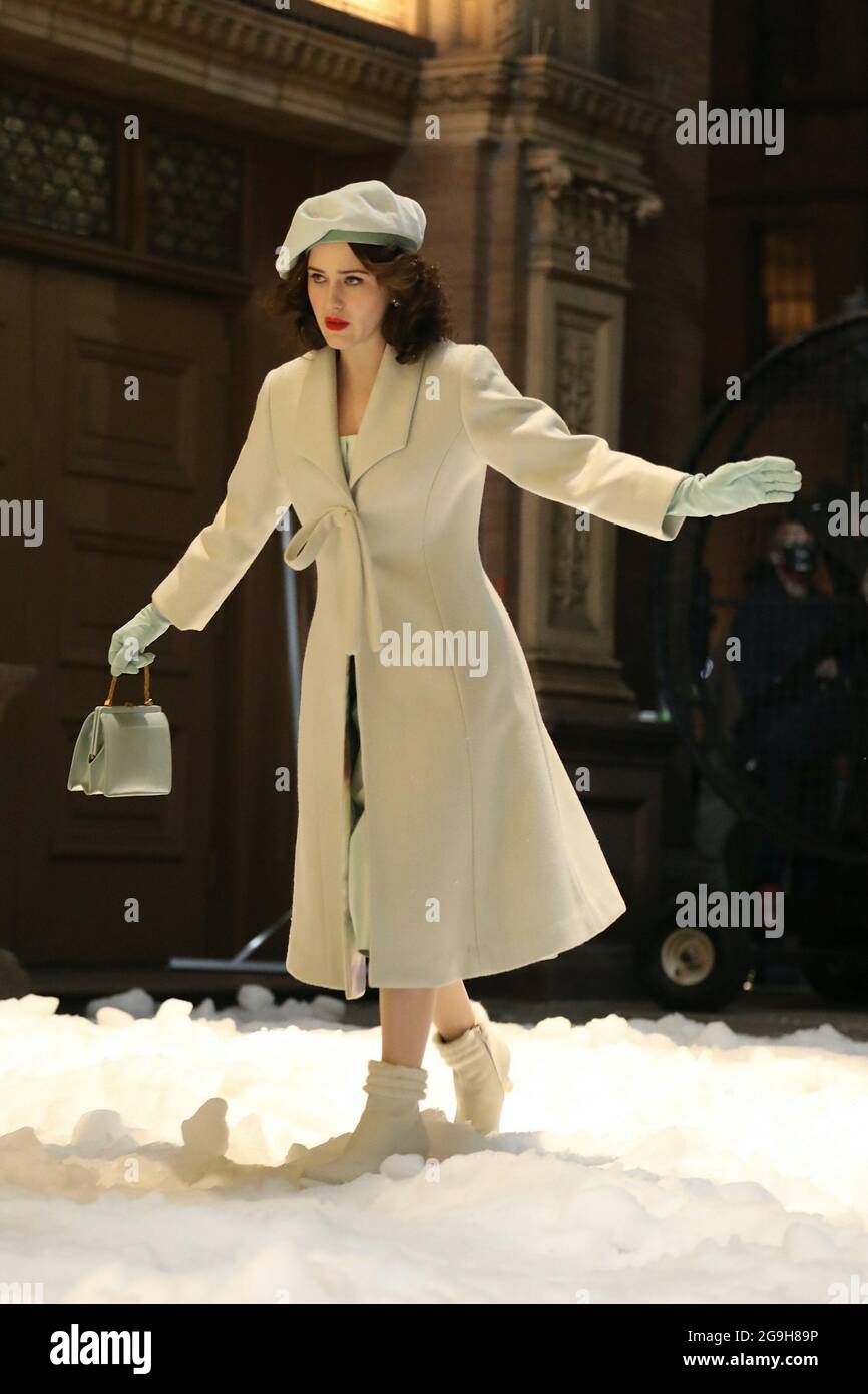 New York - NY - 20210624 Rachel Brosnahan and Amy Sherman Palladino ...