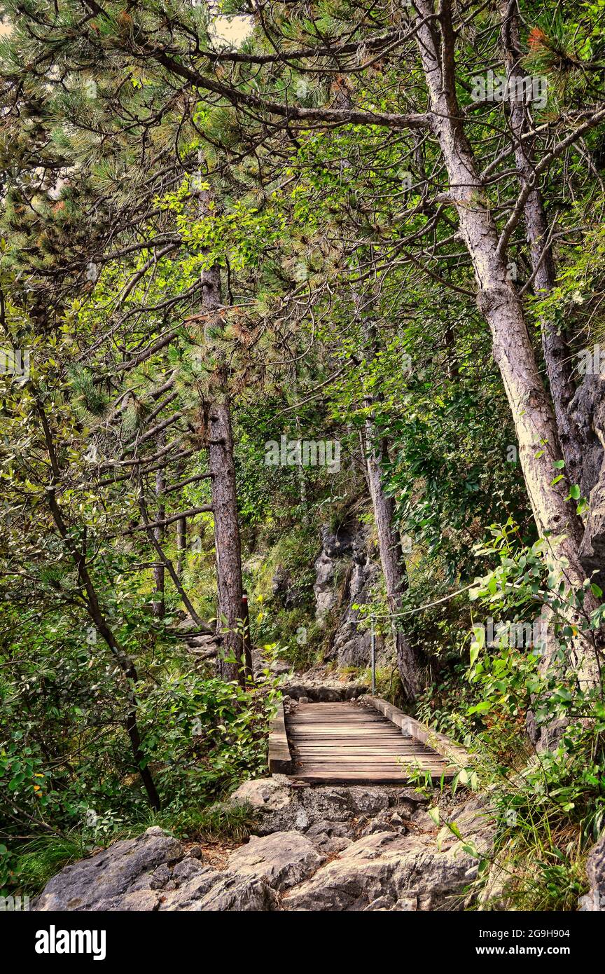 Riva del garda sky walk hi-res stock photography and images - Alamy