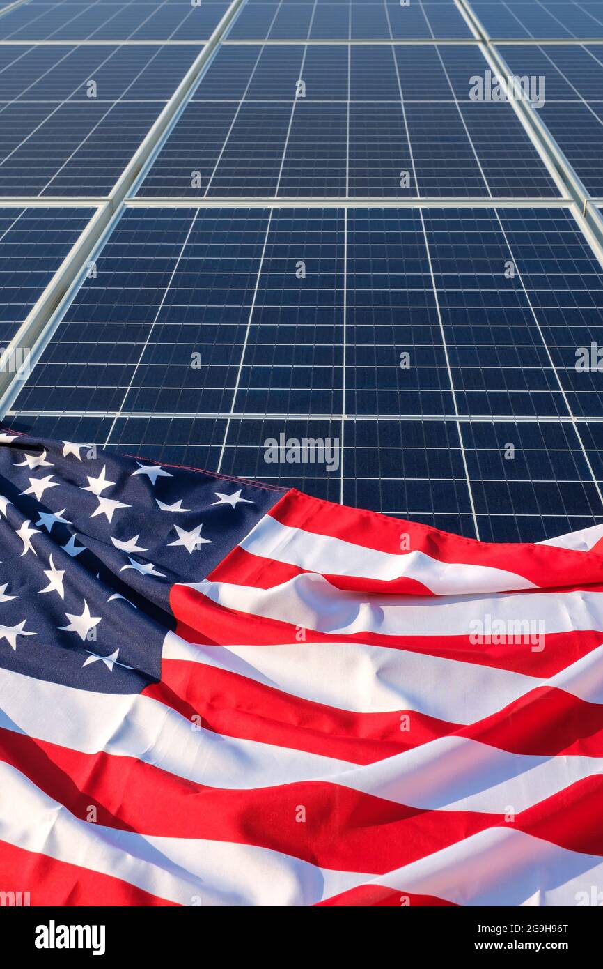 Electronic american flag hi-res stock photography and images - Alamy