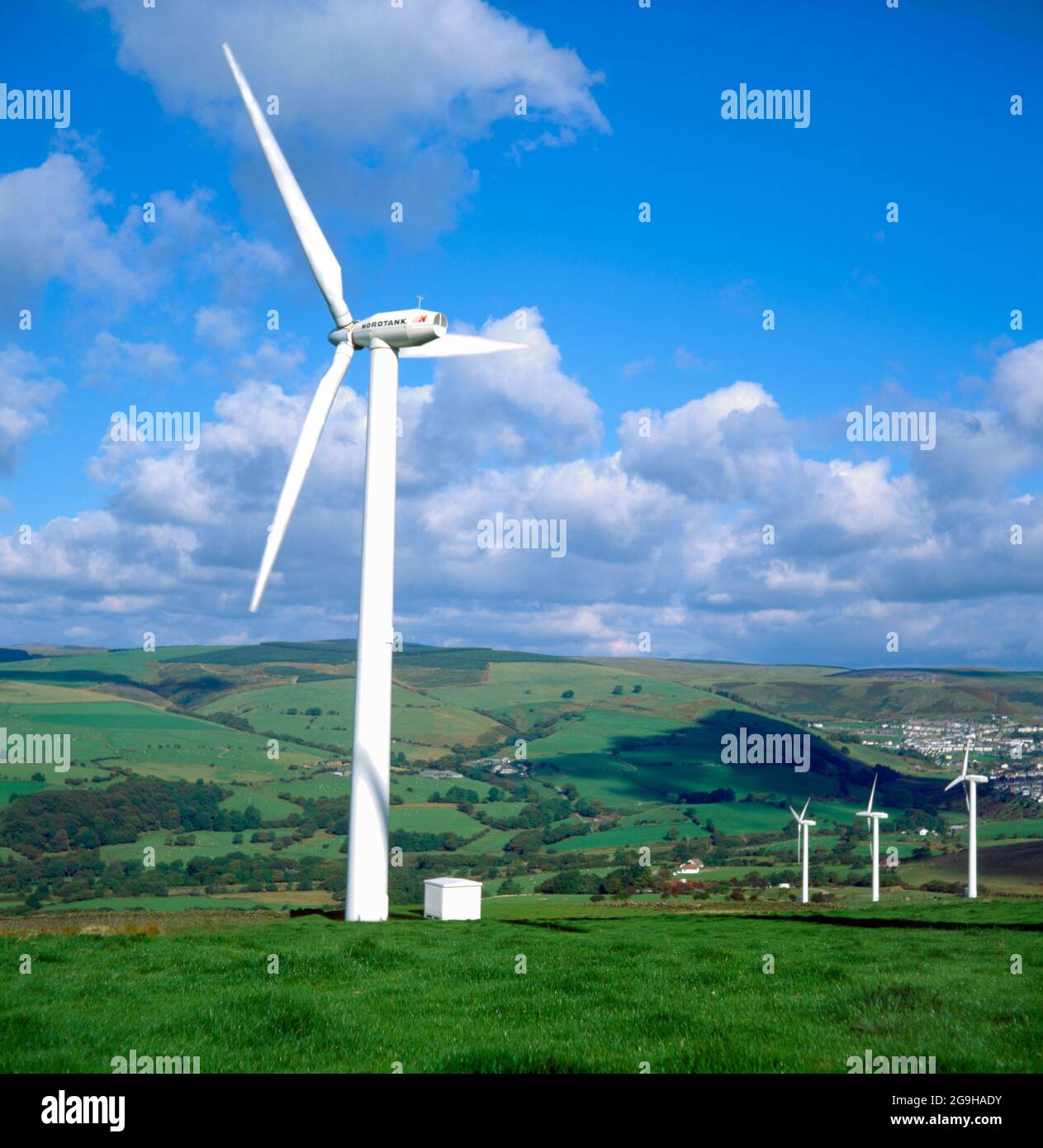 Mynydd maendy wind farm hi-res stock photography and images - Alamy