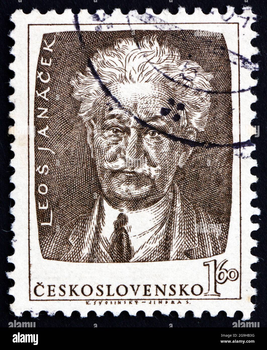 CZECHOSLOVAKIA - CIRCA 1953: a stamp printed in the Czechoslovakia ...