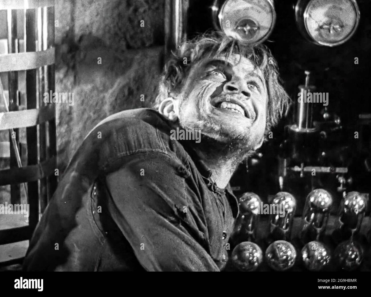 USA. Dwight Frye in a scene from the (C)Universal Pictures movie: Frankenstein (1931) . Plot: Dr ...