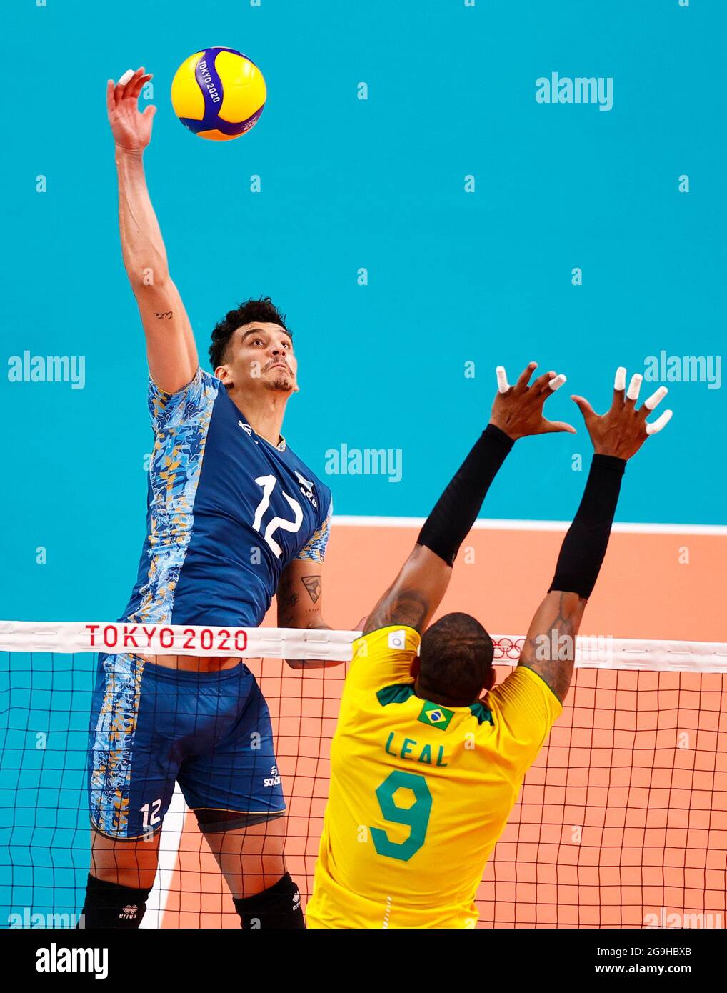 Bruno lima volleyball hi-res stock photography and images - Alamy