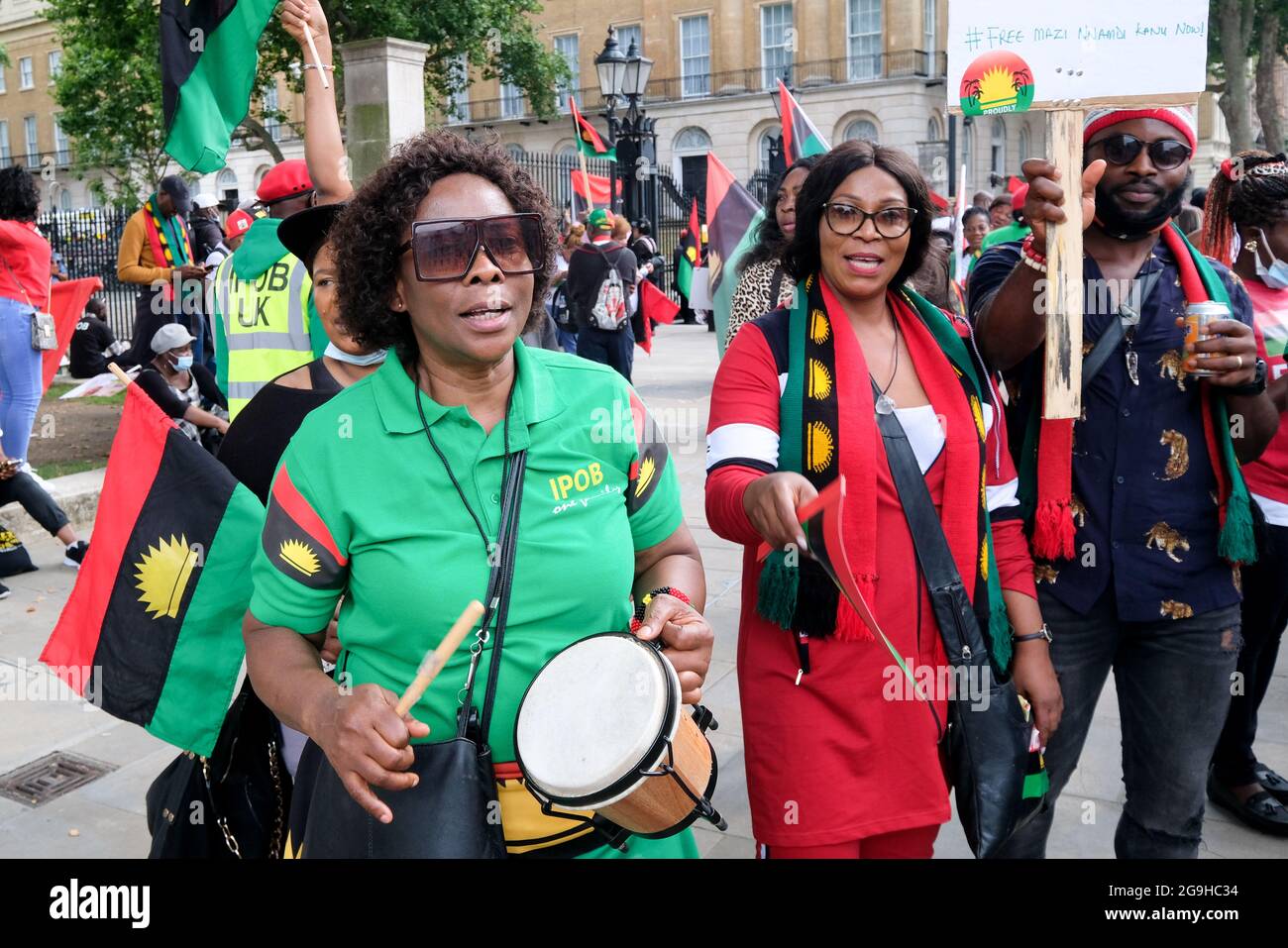 Leader of the indigenous people of biafra hi-res stock photography and ...