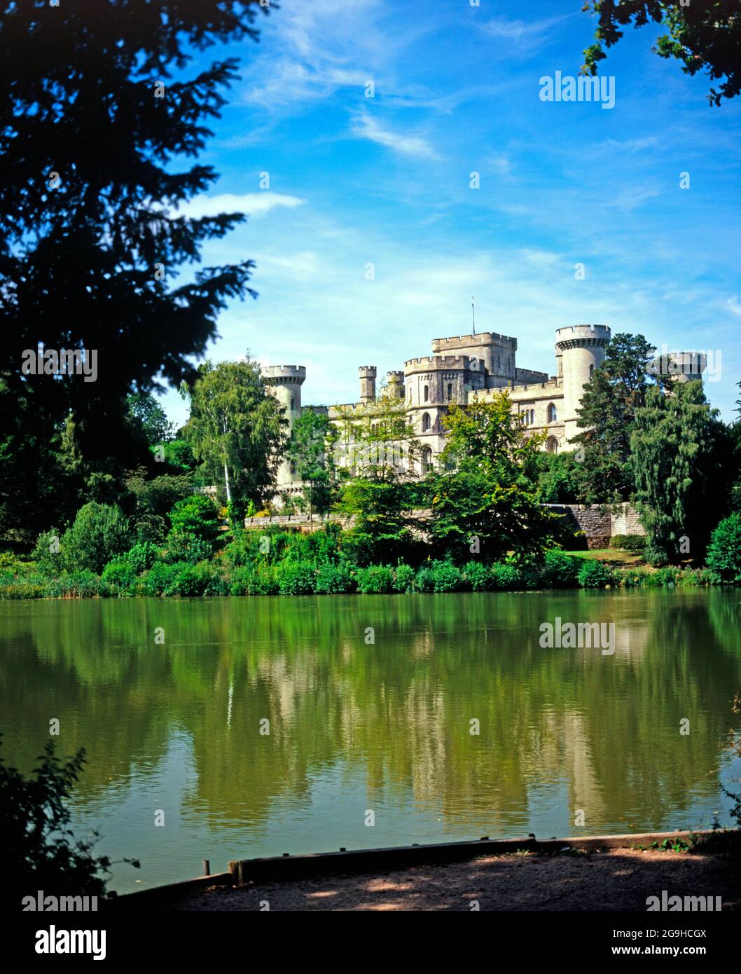 Eastnor Castle near Ledbury, Herefordshire, England Stock Photo - Alamy