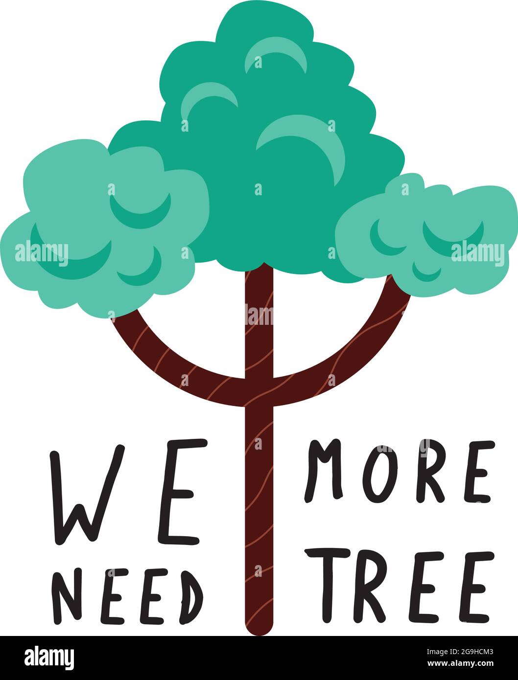 we need more tree campaign Stock Vector Image & Art - Alamy