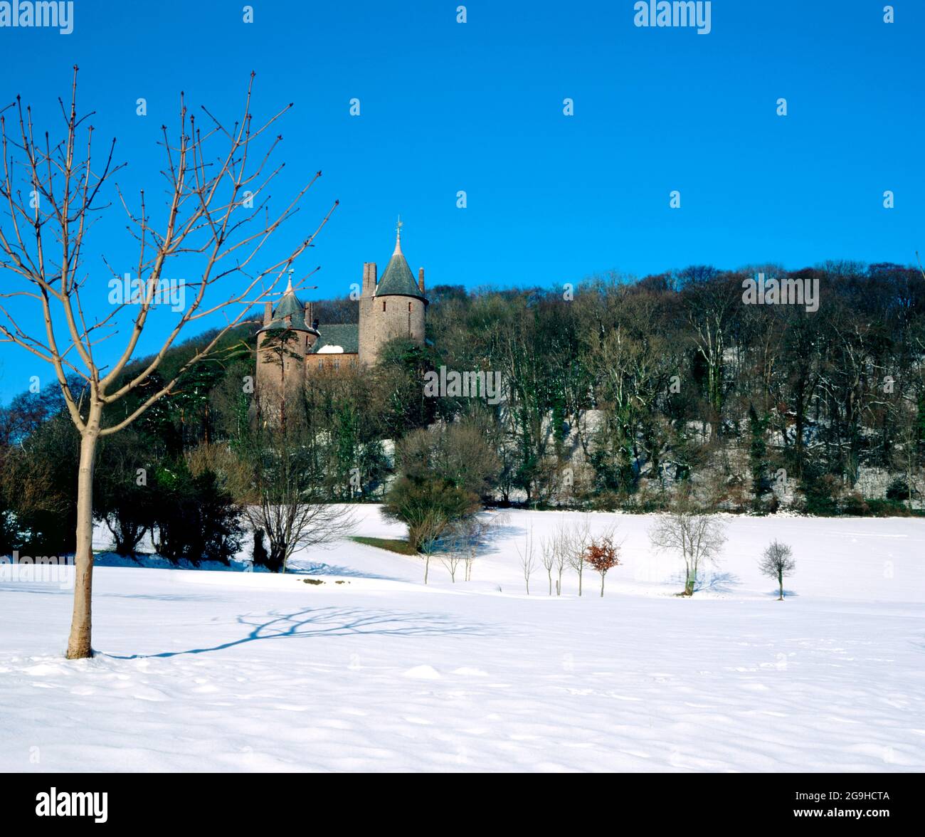 Castell castle coch hi-res stock photography and images - Alamy