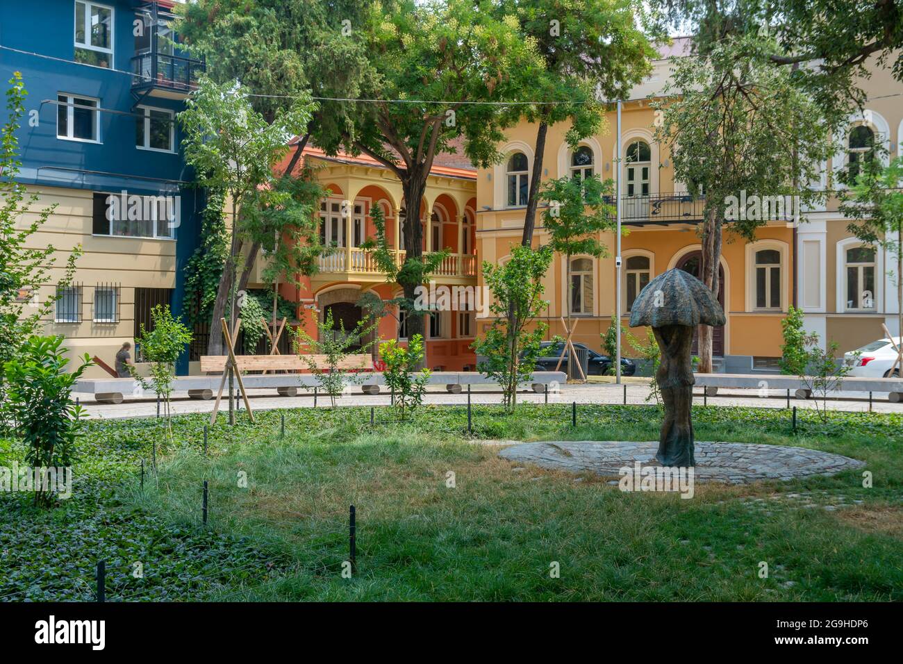 Old historic houses in Tbilisi. Capital of Georgai. Travel Stock Photo ...