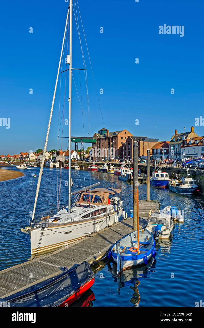 Harbour wells next sea norfolk hi-res stock photography and images - Alamy