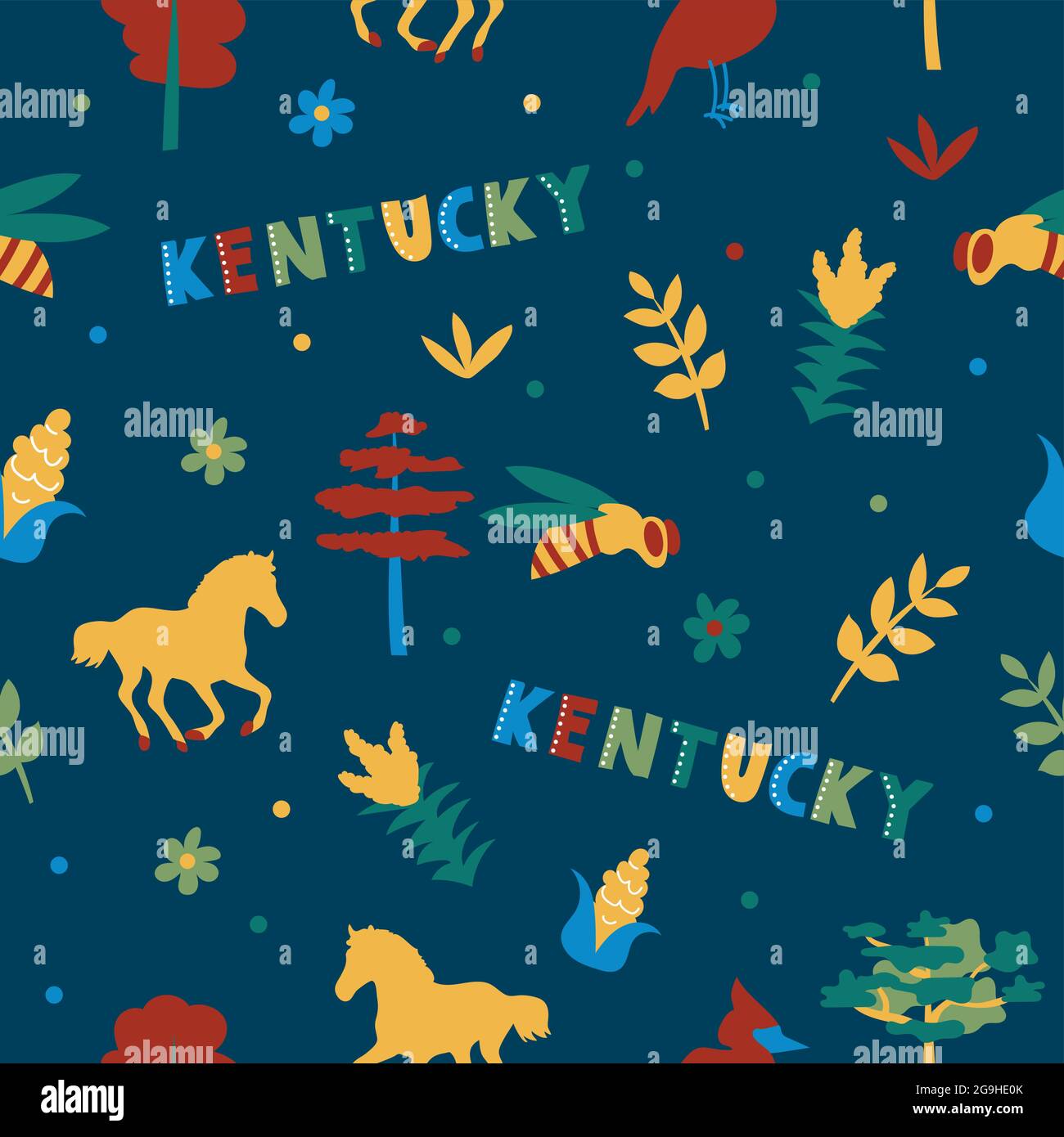 Map of lexington kentucky hi-res stock photography and images - Alamy