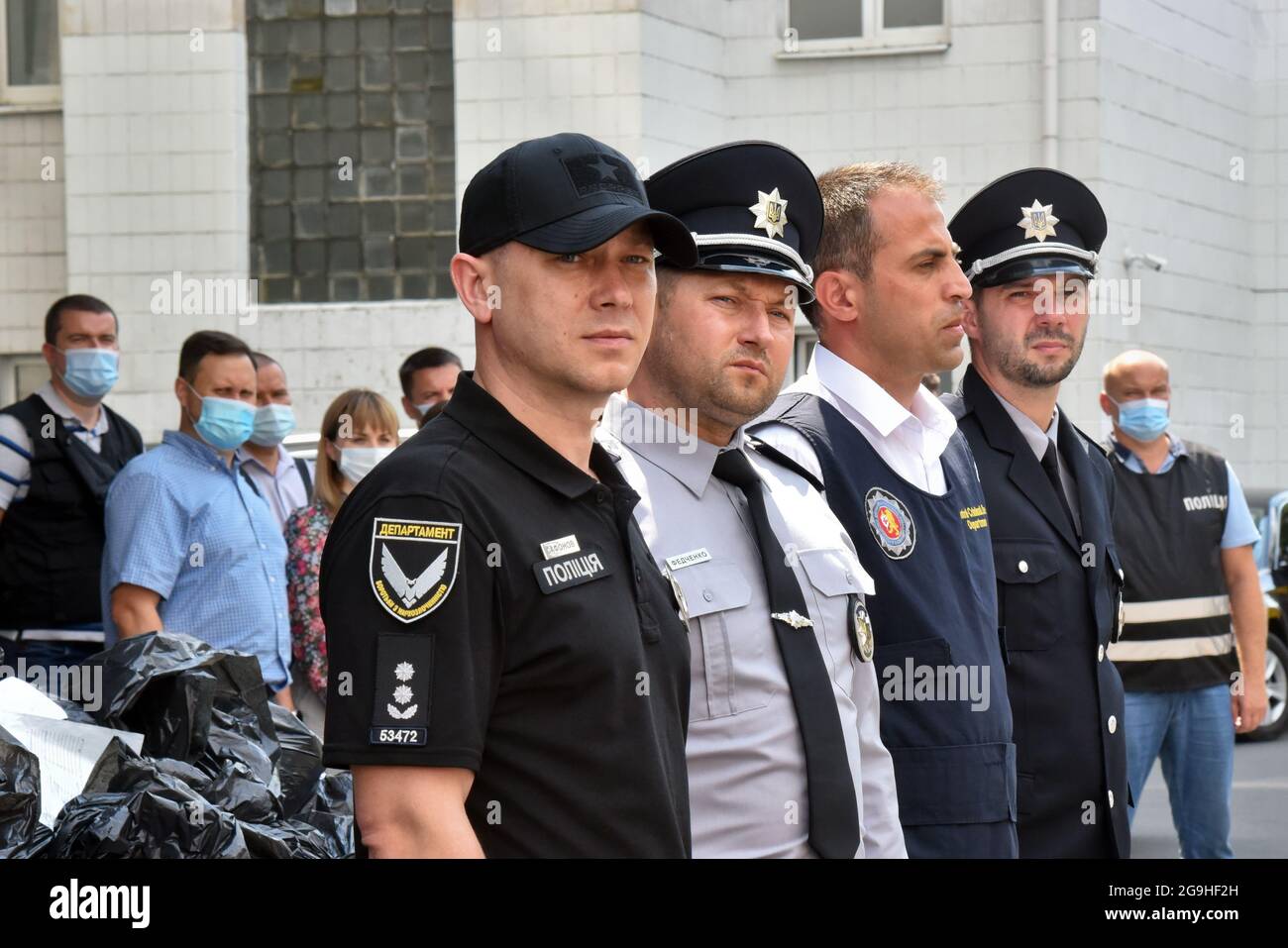 Non Exclusive: KYIV, UKRAINE - JULY 26, 2021 - Deputy head of the ...