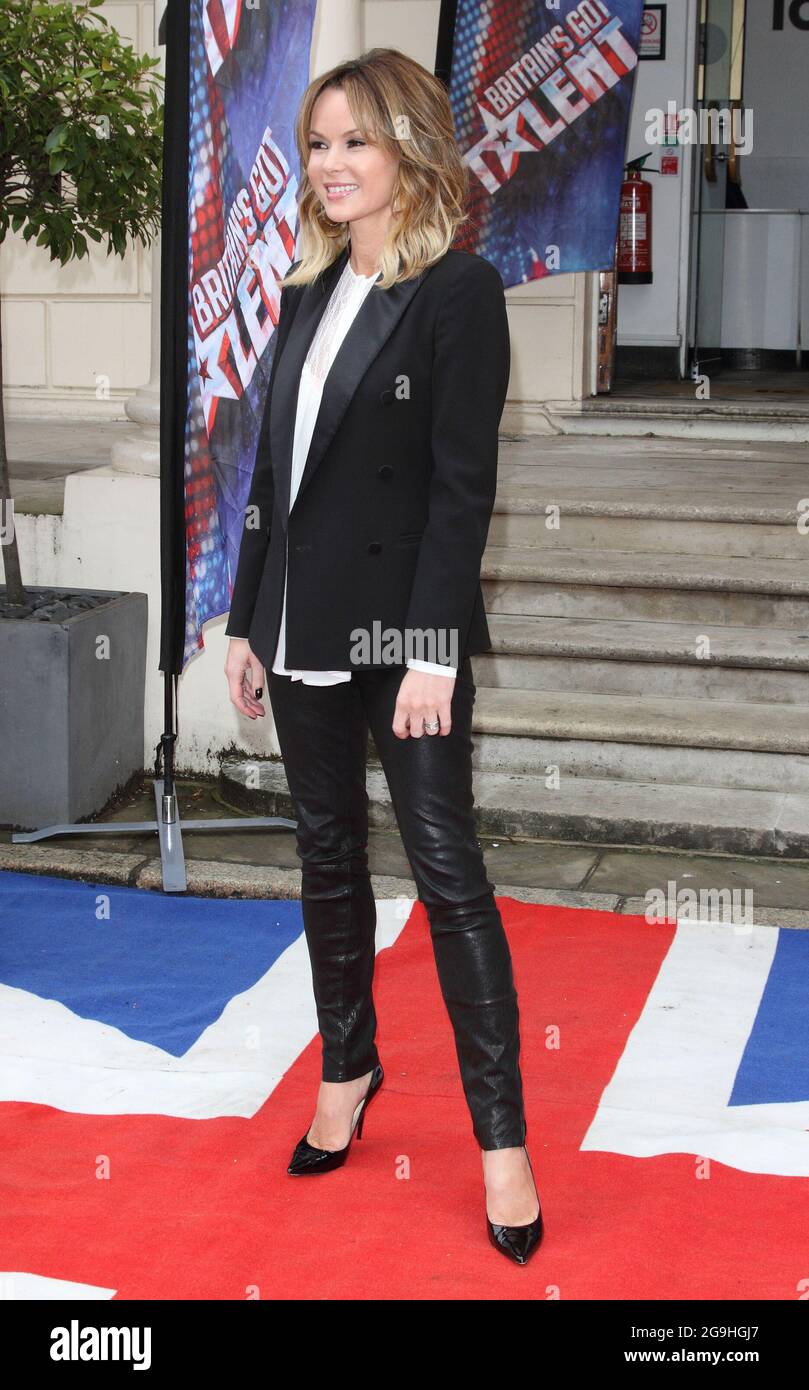 London. UK. Amanda Holden at Britain's Got Talent Press launch, at the ...