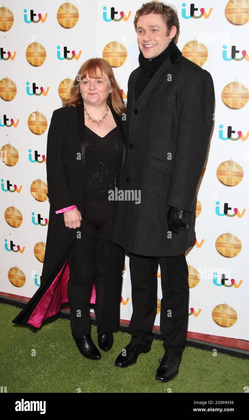 Borehamwood, Hertfordshire. Lesley Nicol and Thomas Howes at The ...