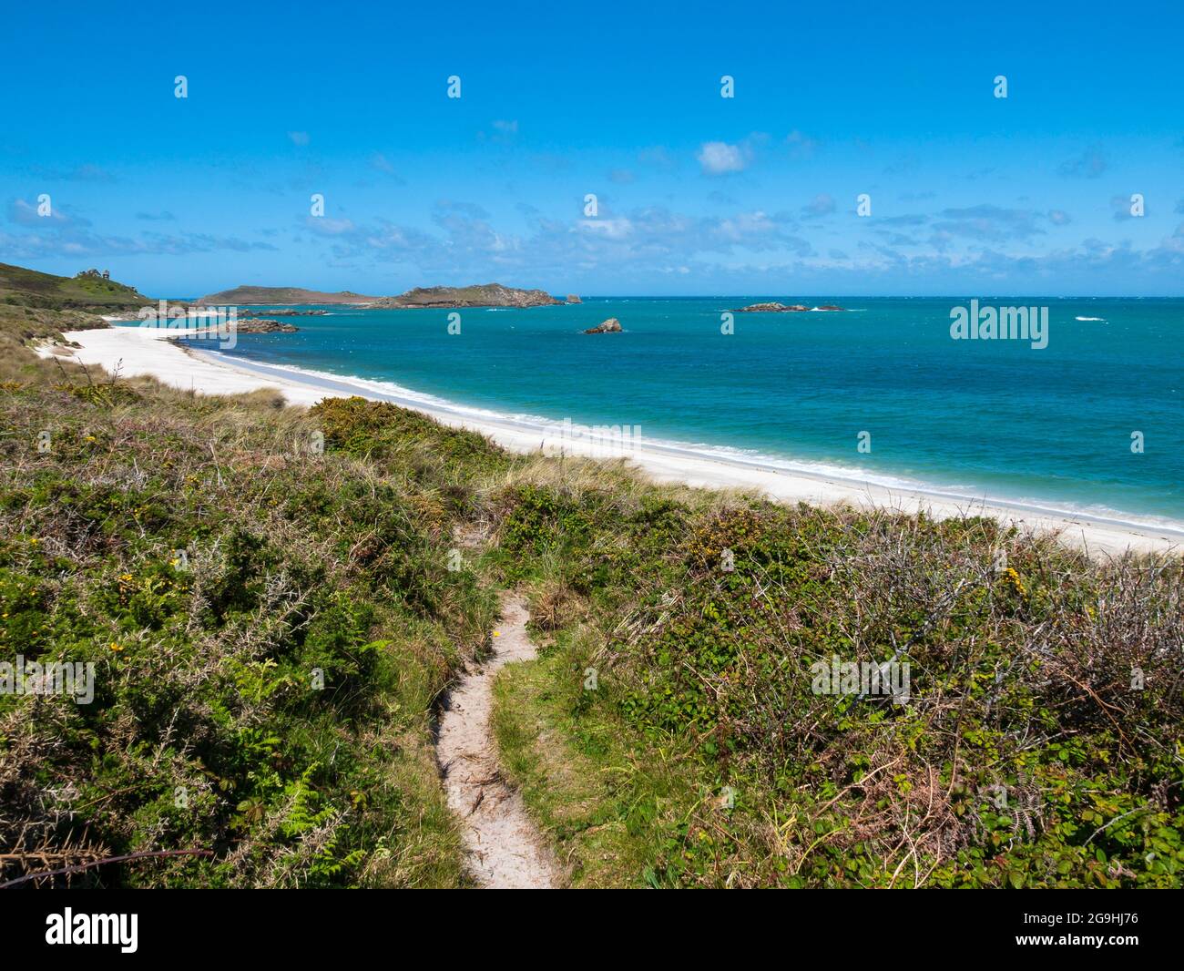 Great Bay, St Martin's, Isles of Scilly, Cornwall, England, UK Stock ...