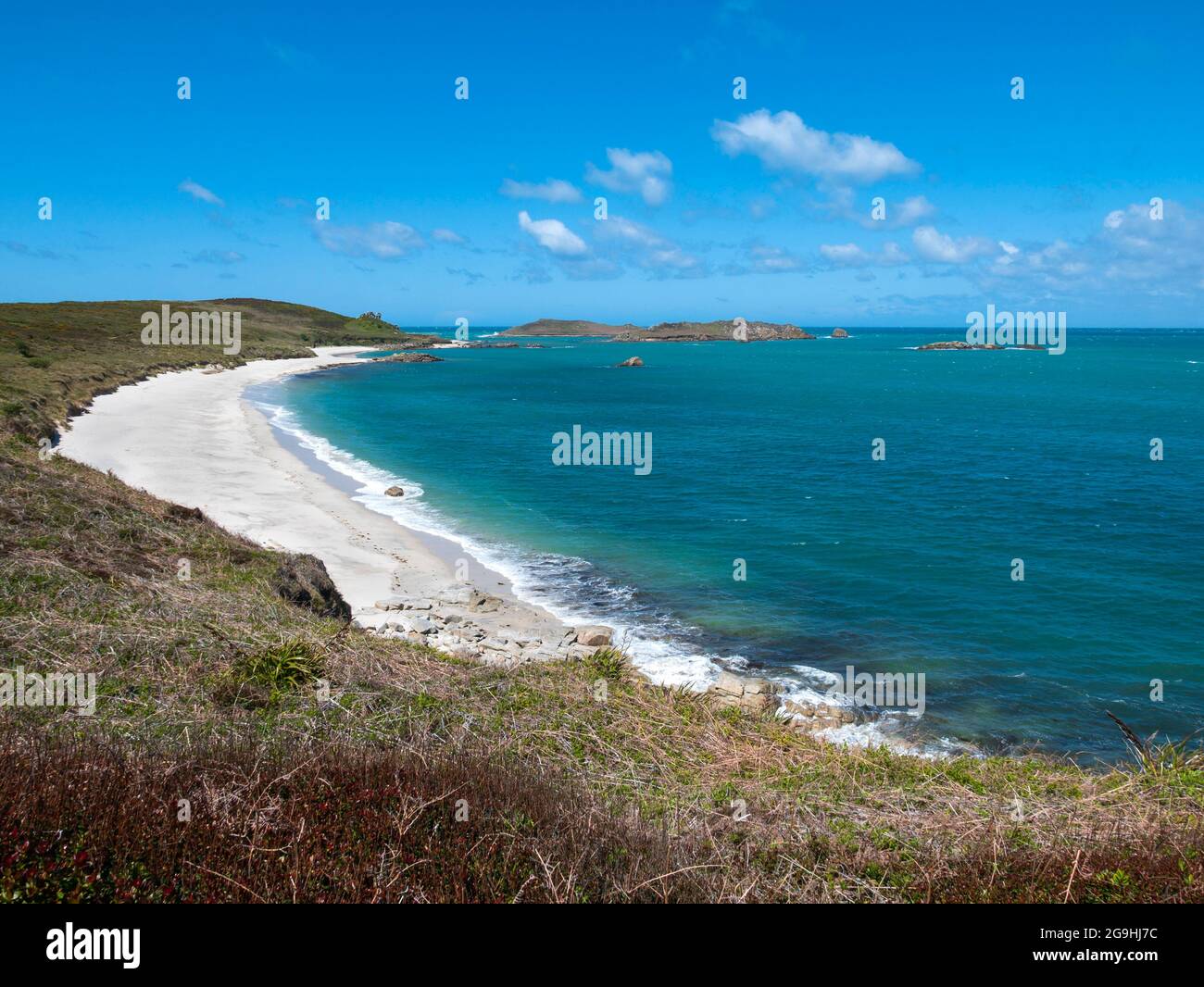 Great Bay, St Martin's, Isles of Scilly, Cornwall, England, UK Stock ...
