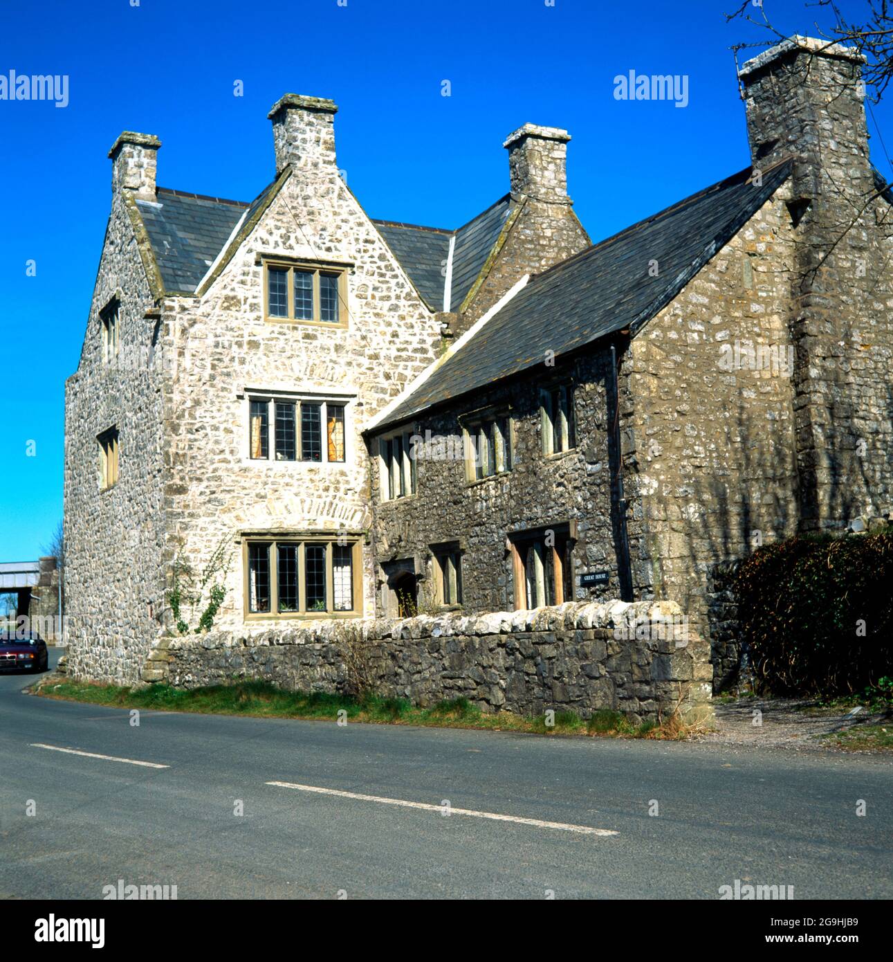 The Great House, Llantwit Major, Vale of Glamorgan, South Wales, UK ...