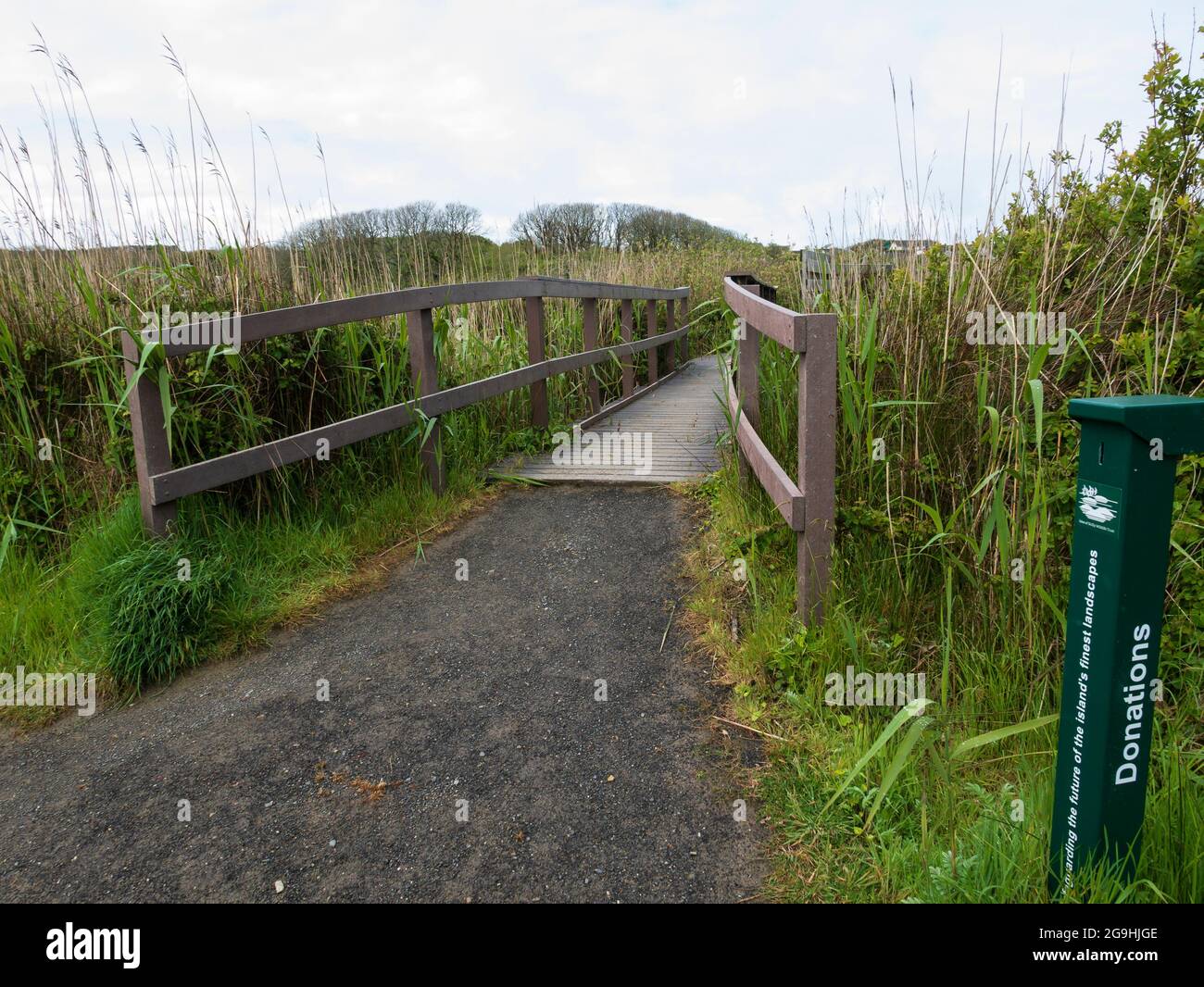 Lower Moors nature reserve, St Mary's, Isles of Scilly, Cornwall ...