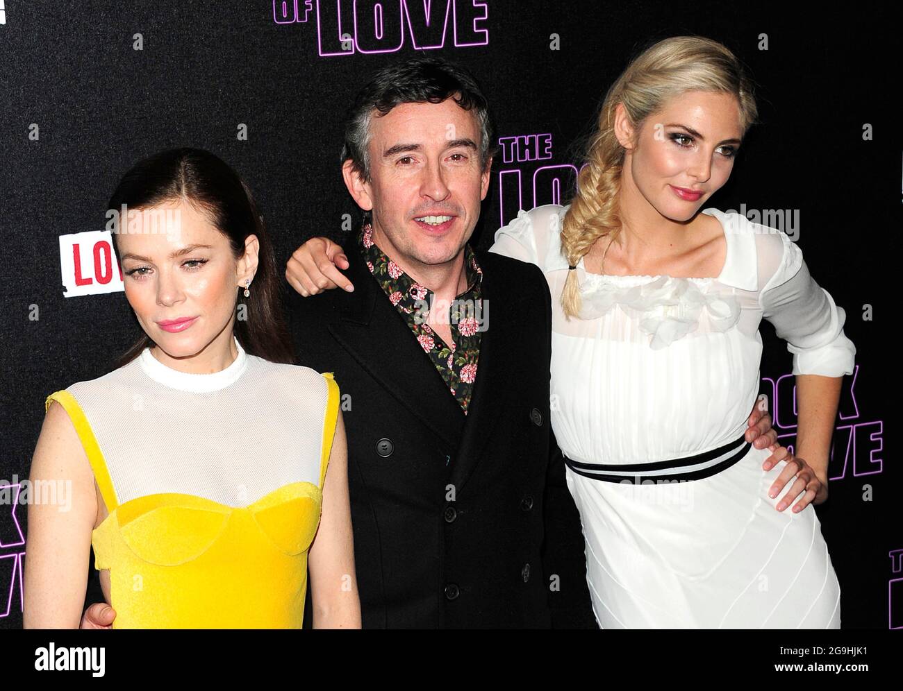 London, UK. Anna Friel, Steve Coogan and Tamsin Egerton at the The Look ...
