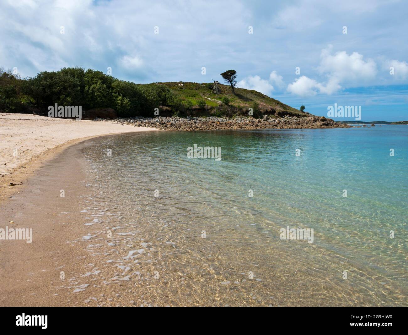 Pelistry bay isles of scilly hi-res stock photography and images - Alamy