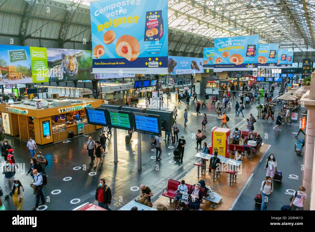 French railway travel poster hi-res stock photography and images - Alamy