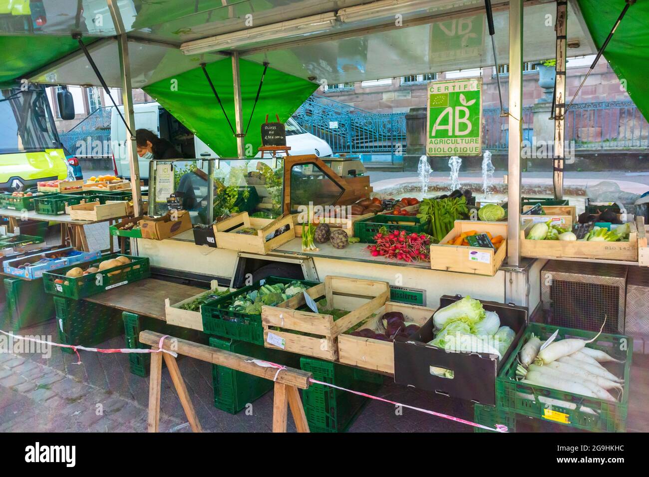 Strasbourg, France, Shopping, French Local Organic Food Market on ...