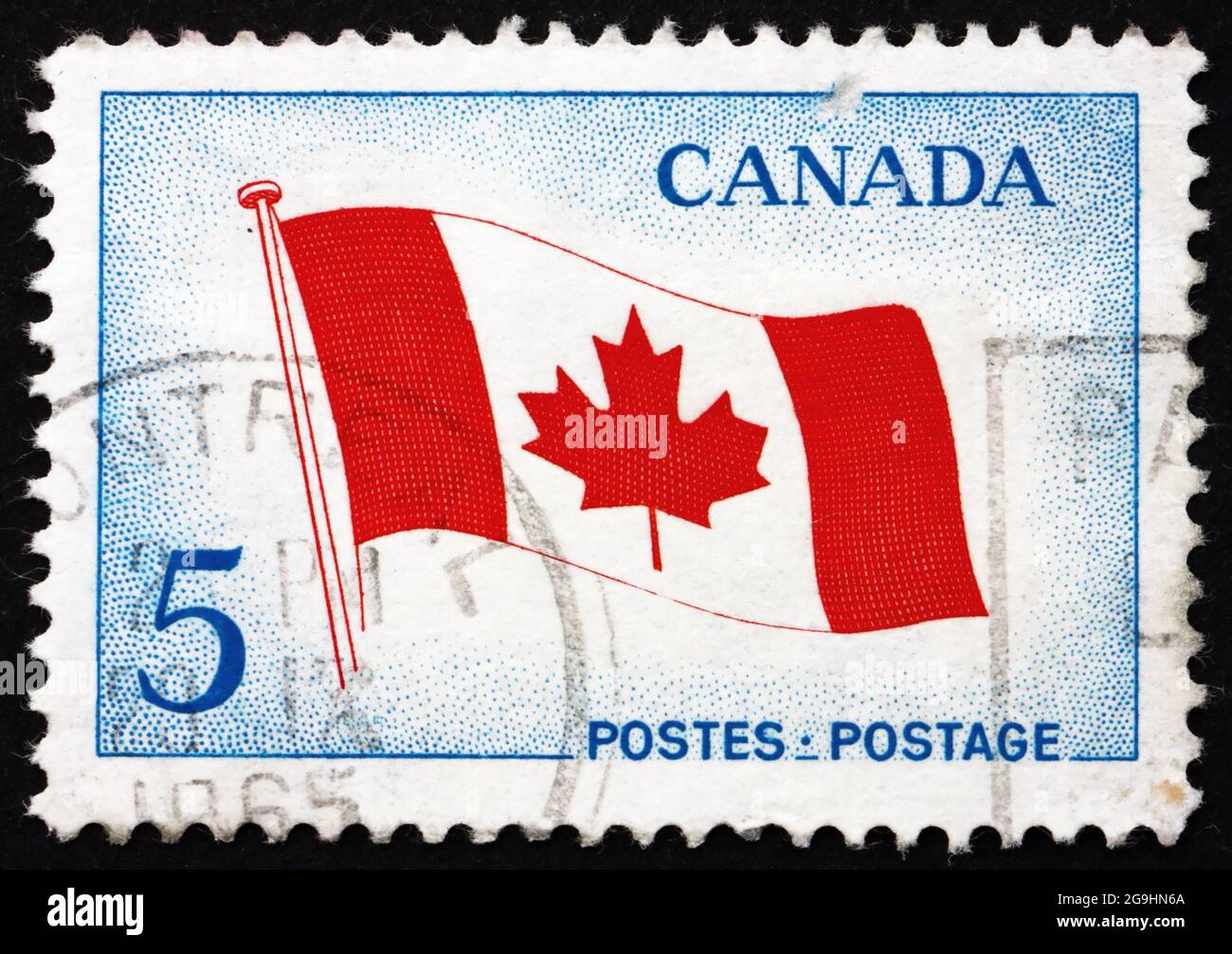Canadian flag 1965 hi-res stock photography and images - Alamy
