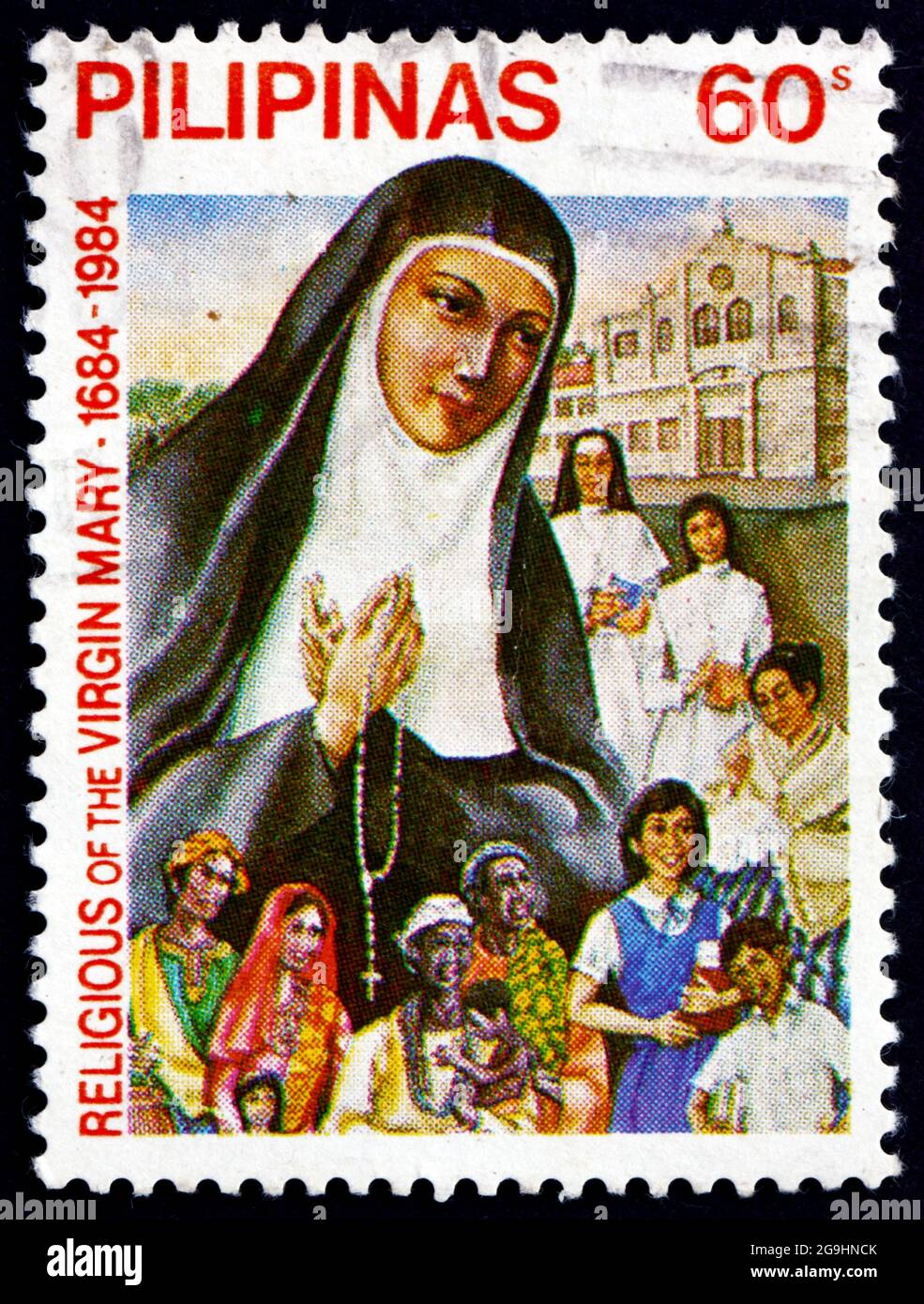 PHILIPPINES - CIRCA 1984: a stamp printed in Philippines shows Order of ...