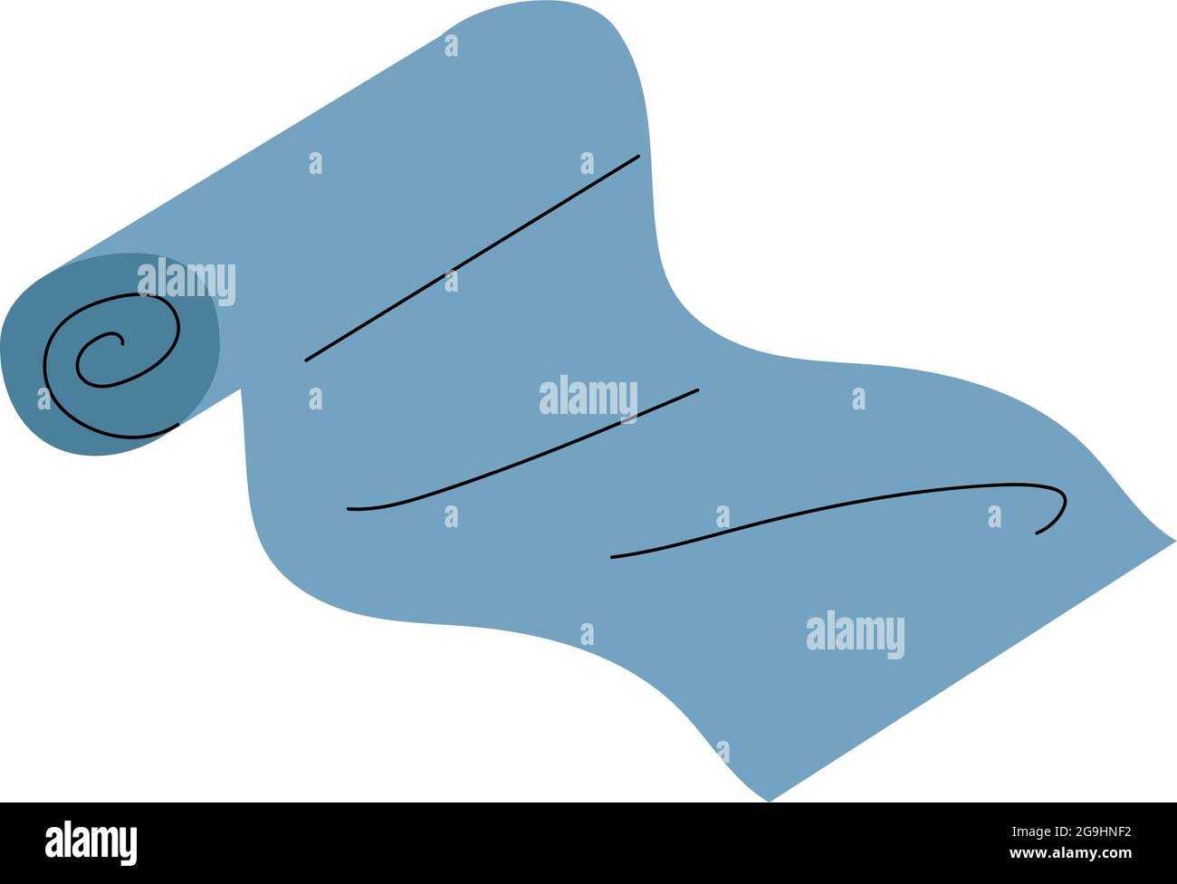 Fabrics roll Stock Vector Images - Alamy