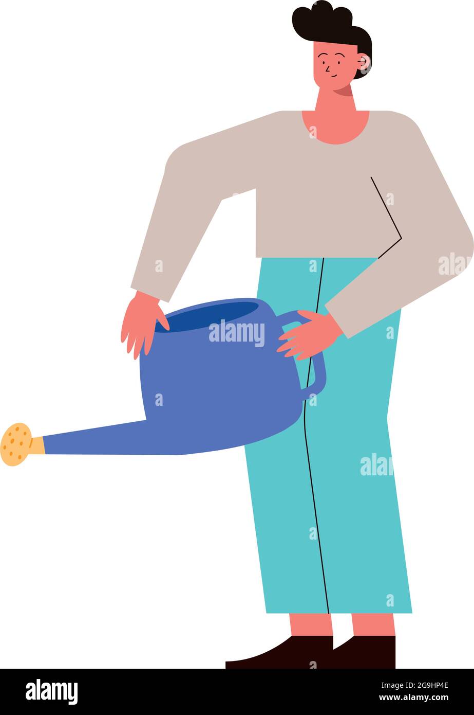 Metal sprinkler Stock Vector Images - Alamy