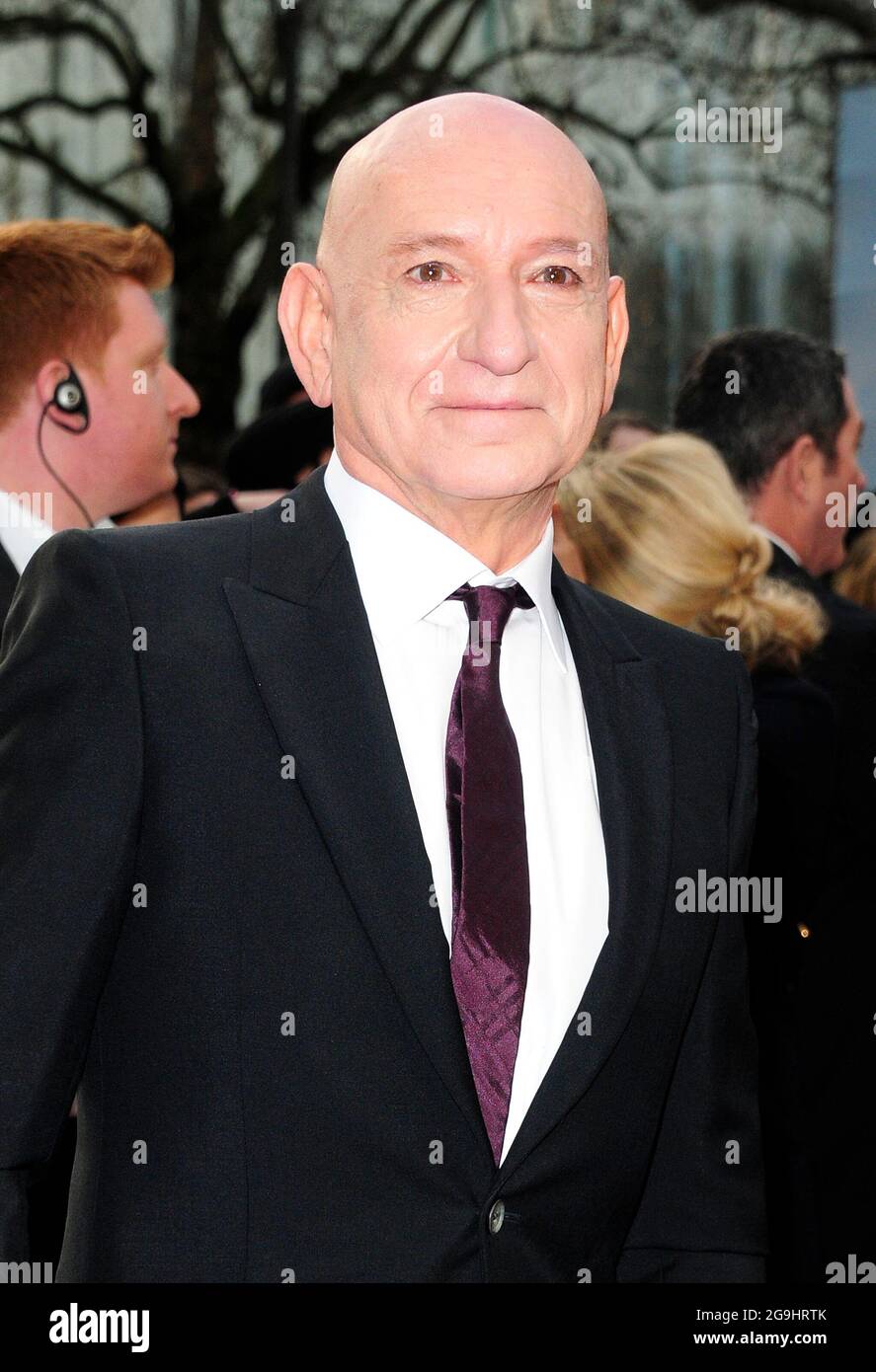 London. UK. Sir Ben Kingsley at the UK Premiere of 'Iron Man 3 at Odeon ...