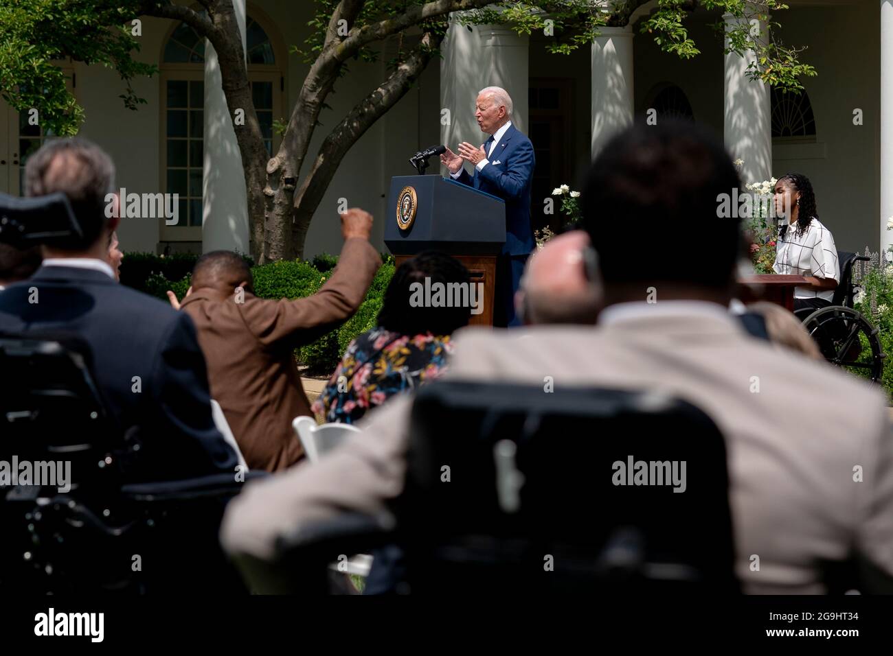 Washington, United States. 25th July, 2021. U.S. President Joe Biden ...