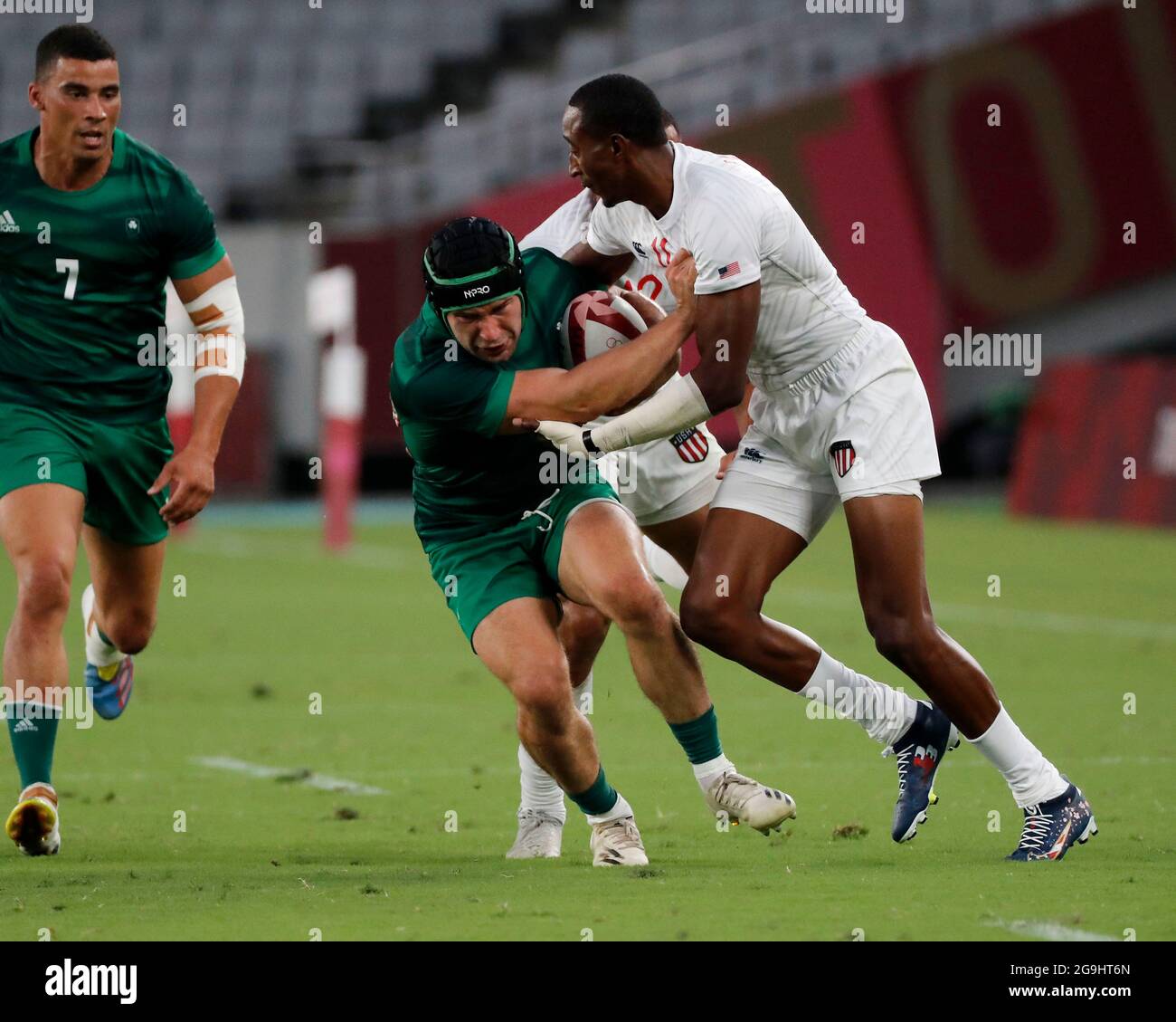 Tokyo, Japan. 26th July, 2021. Team Ireland forward Foster Horan (4 ...