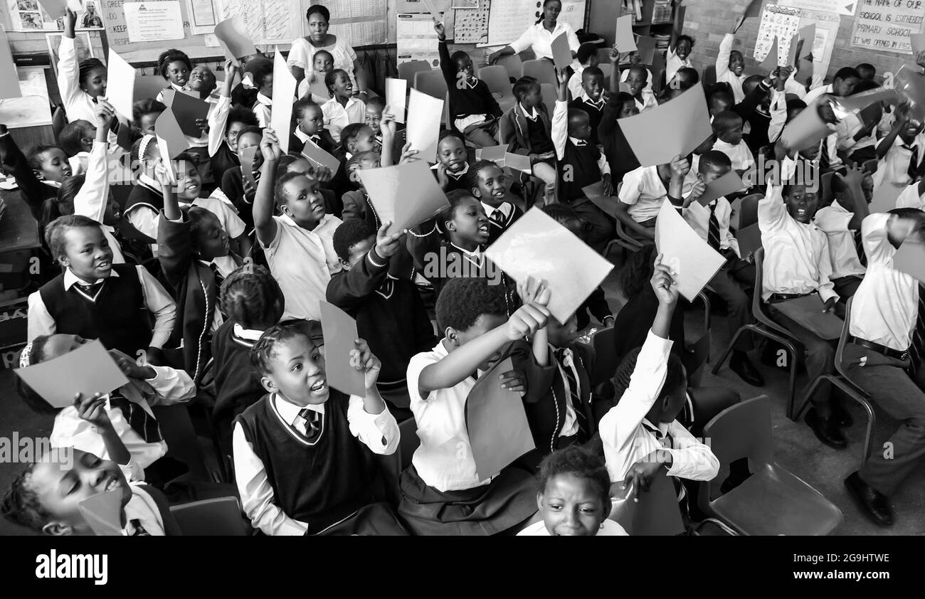 Poor south african classroom High Resolution Stock Photography and ...