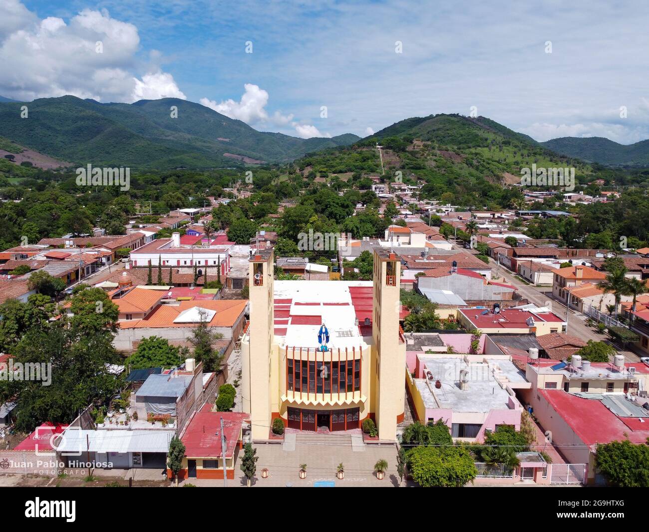 Aerial view of El Chante, Jalisco, Mexico Stock Photo - Alamy