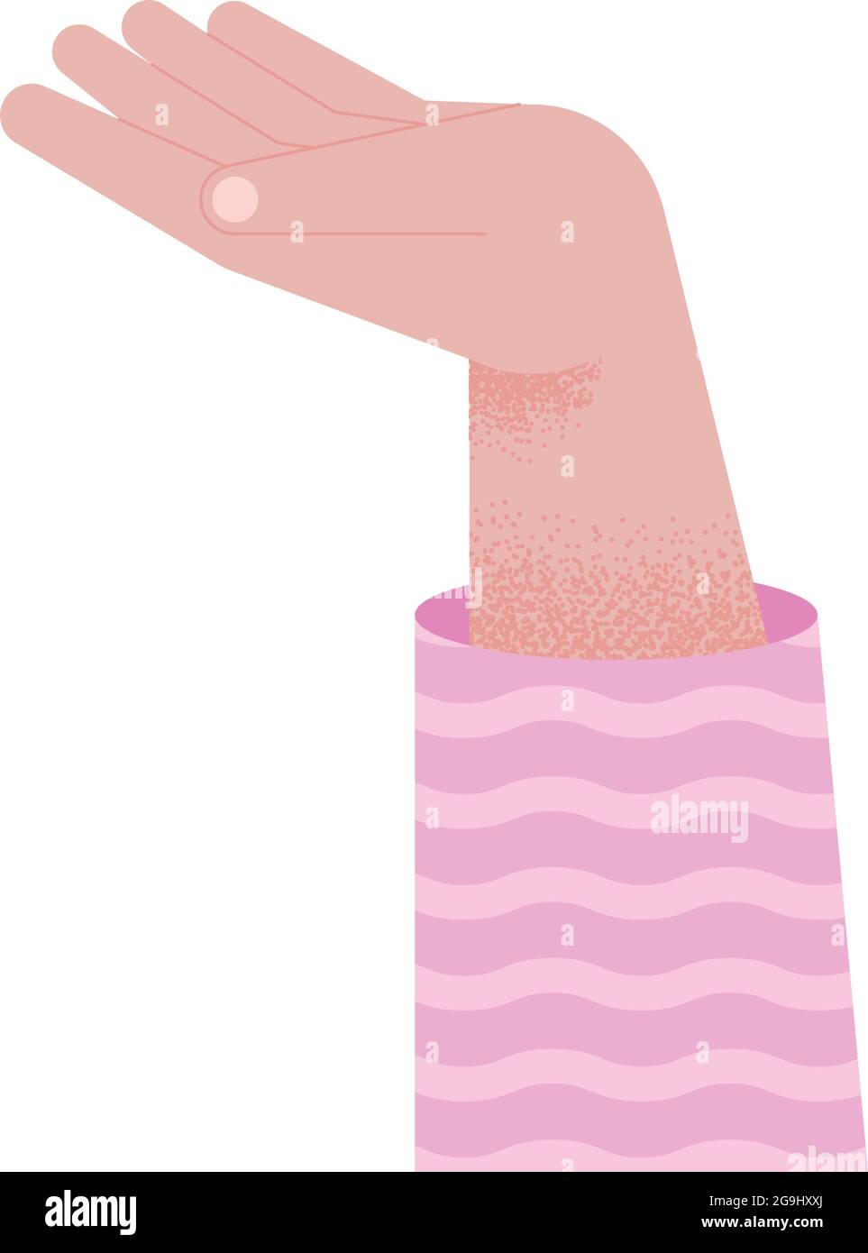 hand human lifting isolated icon Stock Vector Image & Art - Alamy