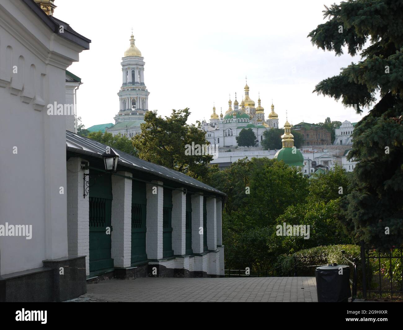 Inside the Kyiv-Pechersk Lavra, (Kiev Monastery of the Caves), an ...