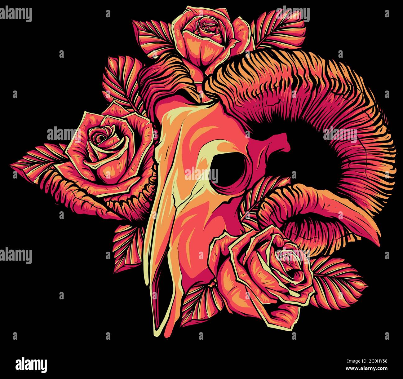 Devilish silhouette hi-res stock photography and images - Alamy