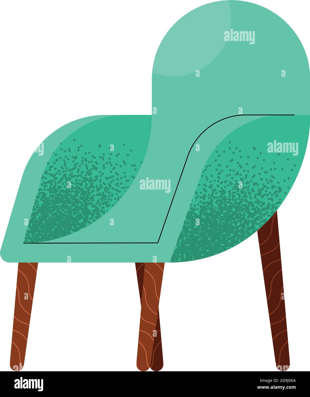 green couch livingroom furniture icon Stock Vector Image & Art - Alamy
